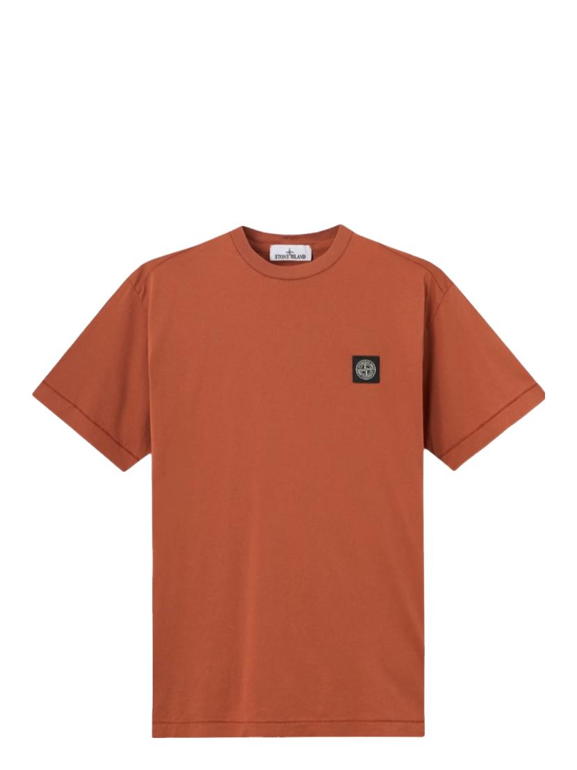 STONE ISLAND logo-patch T-shirt